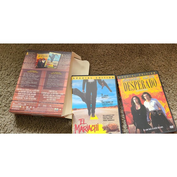 dvd | Media | Desperado El Mariachi Special Edition Dvd Box Set Robert ...